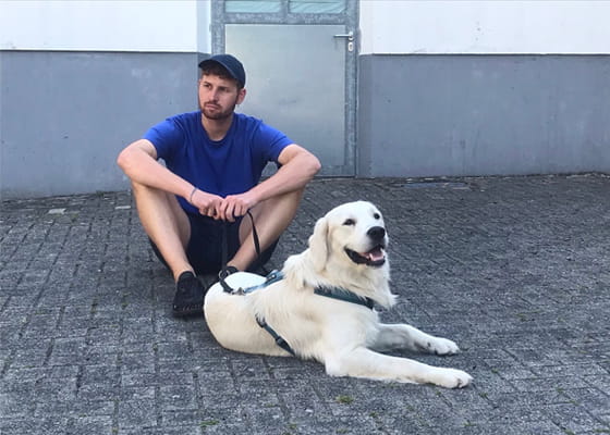 Welpe Rudi ist in der Pupertät angekommen mit 16 Monaten - Carl Jakob Haupt